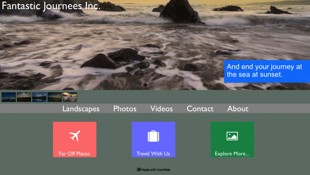 Update Your Website with EverWeb’s Updated Image Slider - Website Building for Mac OS X ...
