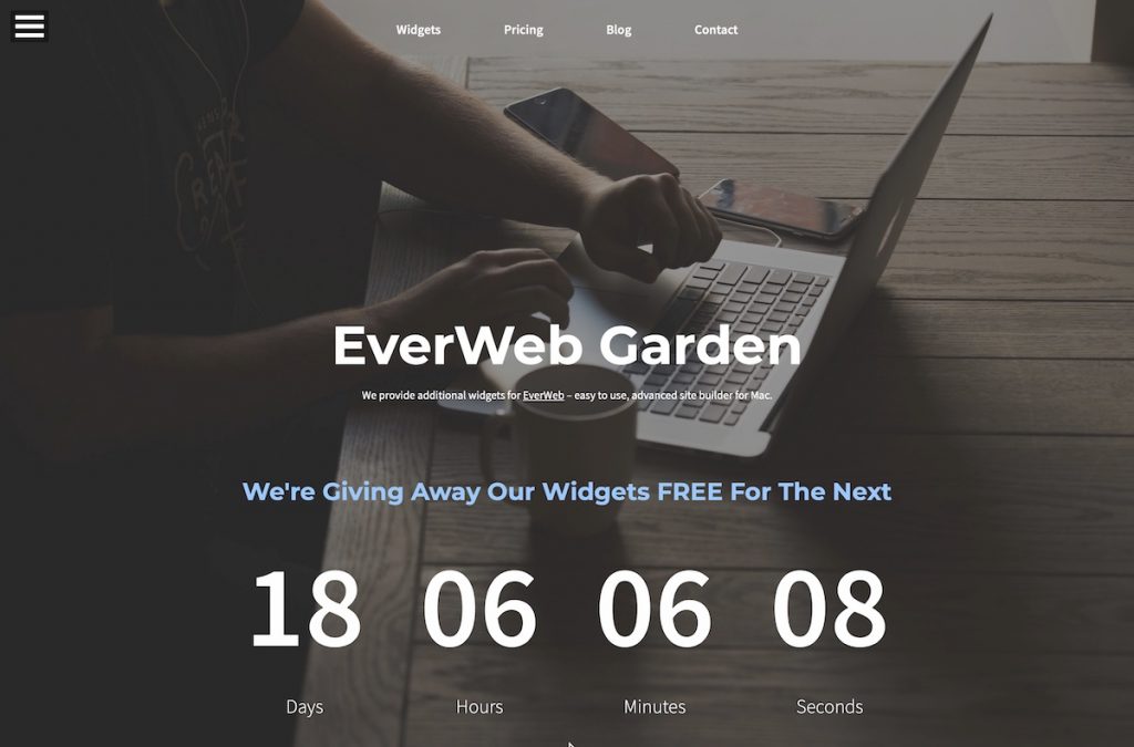 EverWeb Garden: The New 3rd Party Widget Provider!